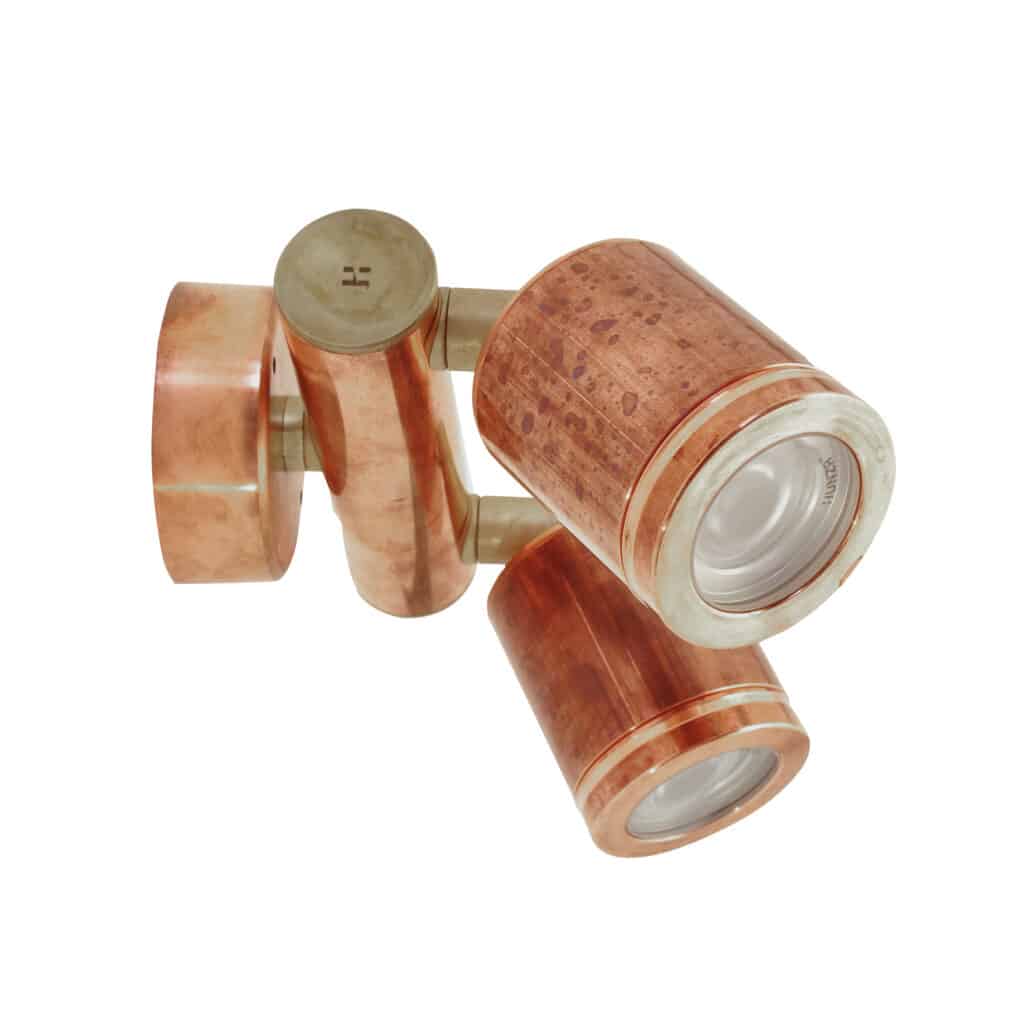 Twin Wall Spot - Hunza Outdoor Lighting